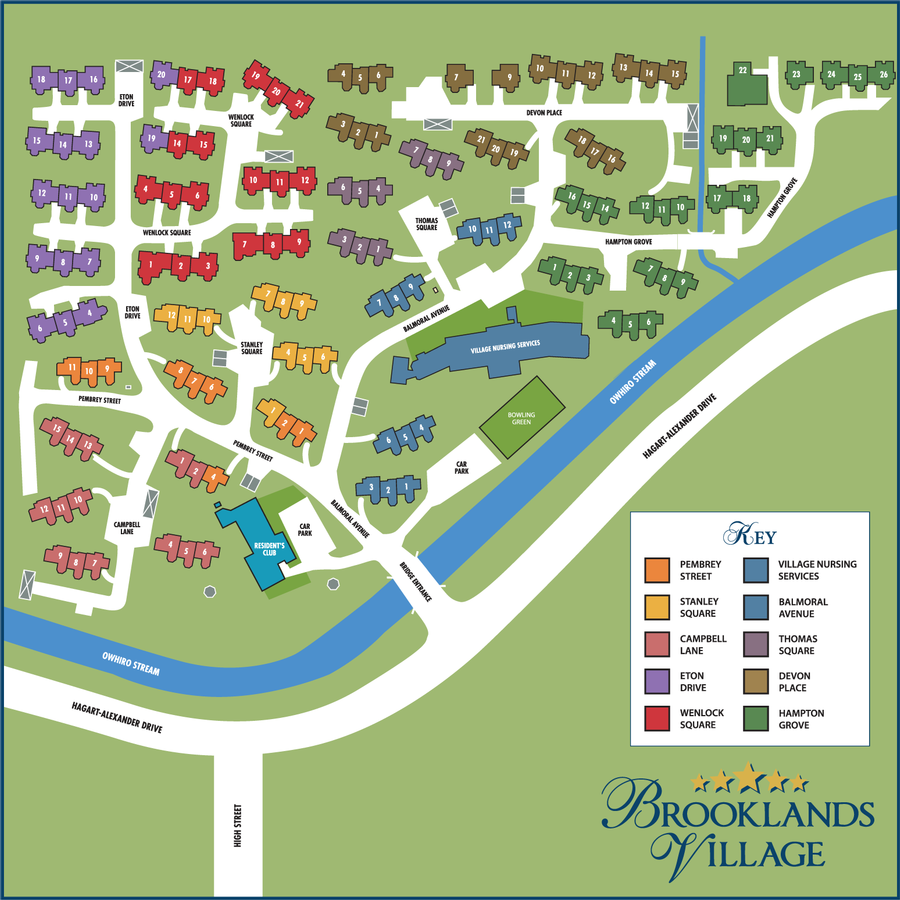 Contact Us : Brooklands Village - Life Care Retirement Village